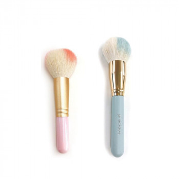 喜筆(kiHiTsu) 艶てまりパウダーブラシ＆艶てまりチークブラシセット TsuyATemAri06 【北海道・沖縄・離島配送不可】