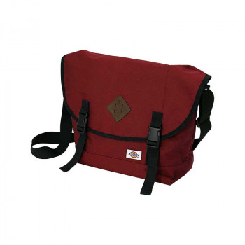 Dickies メッセンジャーバッグ バックル付き L レッド 12-6600-30 【北海道・沖縄・離島配送不可】