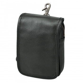 LUGGEX ラジェックス JAUNTY ジャウンティー レザー ベルトポーチ 15-0030-10 ブラック 【北海道・沖縄・離島配送不可】