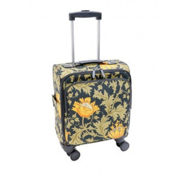 キャリーバッグ Fabric By William Morris ブラック CH290332A01 【北海道・沖縄・離島配送不可】