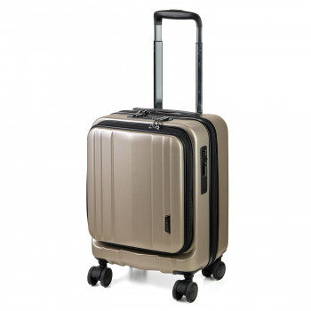 BAGGEX SILES キャリーケース 縦型 S シャンパンゴールド 05-5209-69 【北海道・沖縄・離島配送不可】