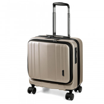 BAGGEX SILES キャリーケース 横型 シャンパンゴールド 05-5210-69 【北海道・沖縄・離島配送不可】