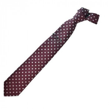 SWANK(スワンク) タイバー＆ネクタイセット08(眼鏡黒・ネクタイエンジ) NT08 【北海道・沖縄・離島配送不可】