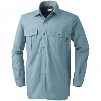 桑和 535 長袖シャツ 6Lサイズ ミストブル(208) 【北海道・沖縄・離島配送不可】