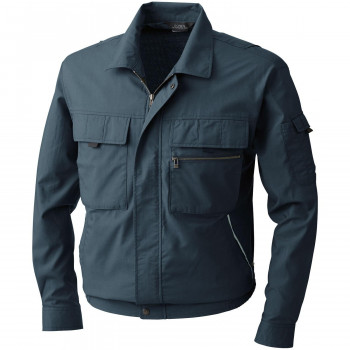 桑和 483 長袖ブルゾン 6Lサイズ ナイトネイビー(55) 【北海道・沖縄・離島配送不可】