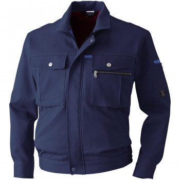 桑和 EC9223 長袖ブルゾン Lサイズ ネイビー(1) SOWA 【北海道・沖縄・離島配送不可】