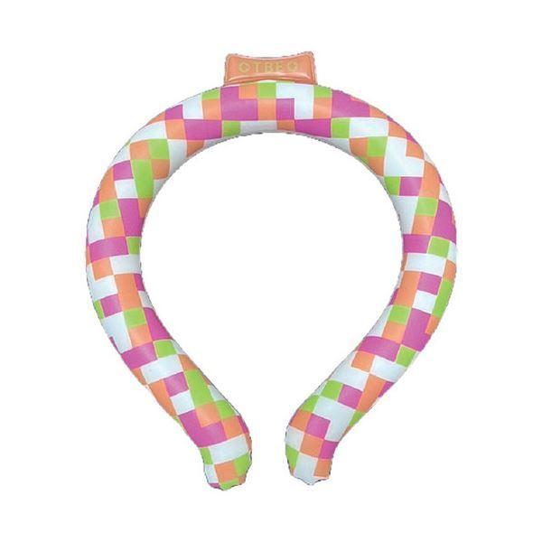 〔20個セット〕 飛衛門 TOBIEMON アイスリング Mサイズ デジタルジオメトリック オレンジ T-IR-DOMX20 【北海道・沖縄・離島配送不可】