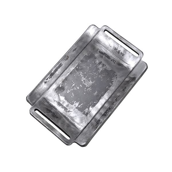 石道鋼板 肉専用の超極厚・鉄板 MAJIN 曲げ取手穴 2〜3人用 MJN38465 【北海道・沖縄・離島配送不可】