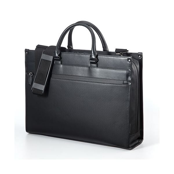 サンワダイレクト ビジネスバッグ(メンズ・耐水加工・2WAYショルダー・A4収納) 200-BAG067WP 1個 【北海道・沖縄・離島配送不可】