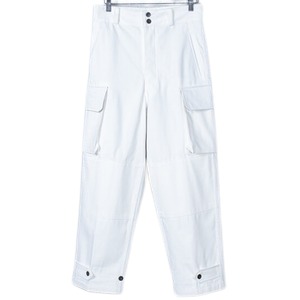 フランス軍 M47フィールドパンツ 後期型カーゴパンツレプリカ ホワイト24（約86cm） 【北海道・沖縄・離島配送不可】