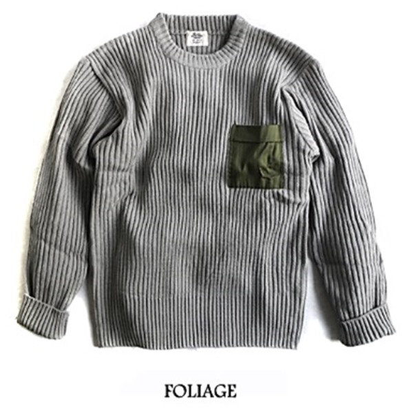 米軍 タイプコマンドセーターレプリカ フォリッジ Lサイズ 【北海道・沖縄・離島配送不可】