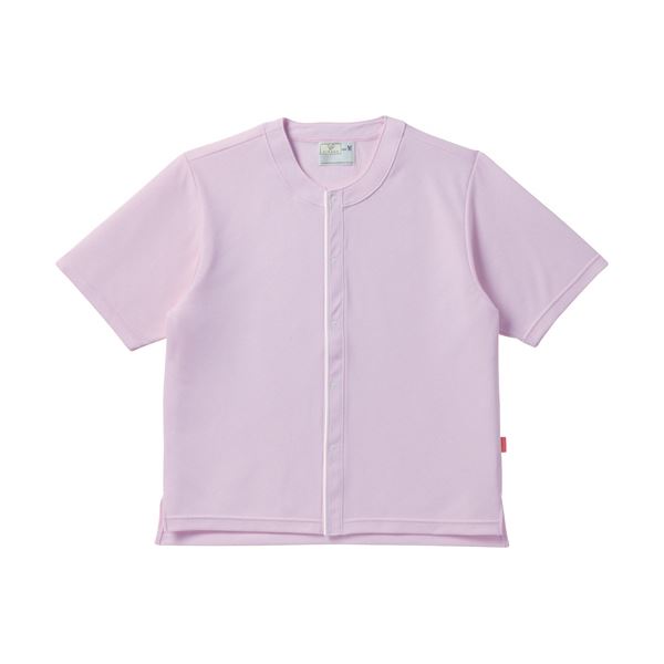 トンボ 半袖シャツエコ・メッシュ防縮ニット ライラック Sサイズ CR837-81-S 1着 【北海道・沖縄・離島配送不可】