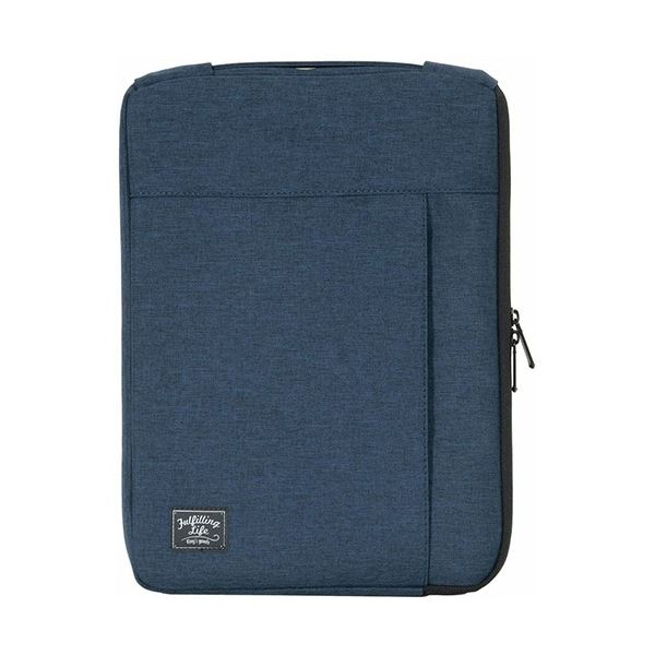 (まとめ) キング PCケース 11型対応 ネイビー K-SMWC-11NV 1個 〔×3セット〕 【北海道・沖縄・離島配送不可】