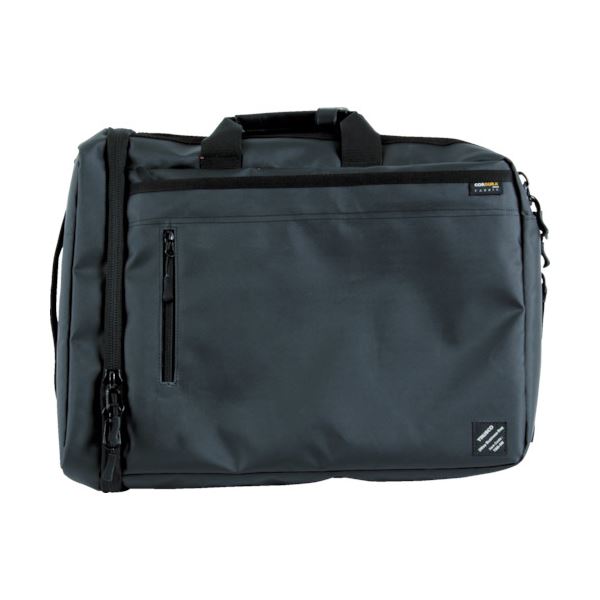 (まとめ）TRUSCO 3WAYビジネスバッグ多機能ポケット付 TBB-3W 1個〔×3セット〕 【北海道・沖縄・離島配送不可】