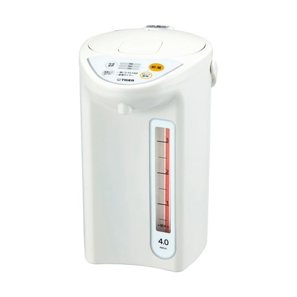 タイガー魔法瓶 マイコン電動ポット 4Lホワイト PDR-G401W 1台 【北海道・沖縄・離島配送不可】