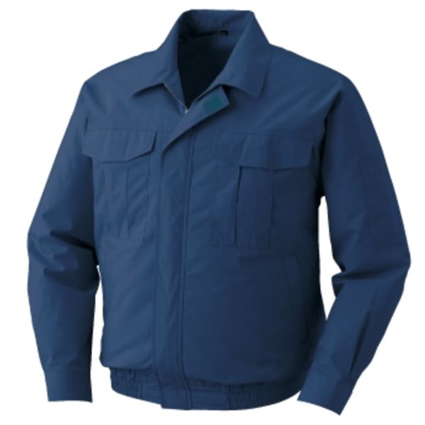 KU90550 空調服 R 綿薄手 服のみ ダークブルー S 【北海道・沖縄・離島配送不可】