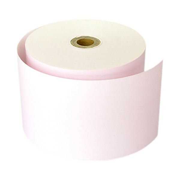 小林 カラーサーマルロール紙 58mm幅×63m巻 ピンク 23-400100-08 1箱(8巻) 【北海道・沖縄・離島配送不可】