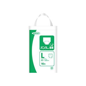 王子ネピア ネピアテンダー パンツタイプ夜用 L 1セット（64枚：16枚×4パック） 【北海道・沖縄・離島配送不可】