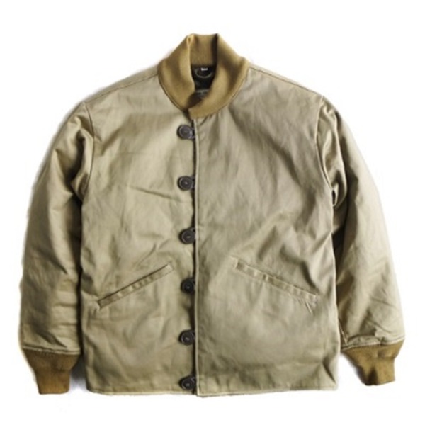 USM-43総裏ボアライナージャケットレプリカ カーキ 38（M） 【北海道・沖縄・離島配送不可】