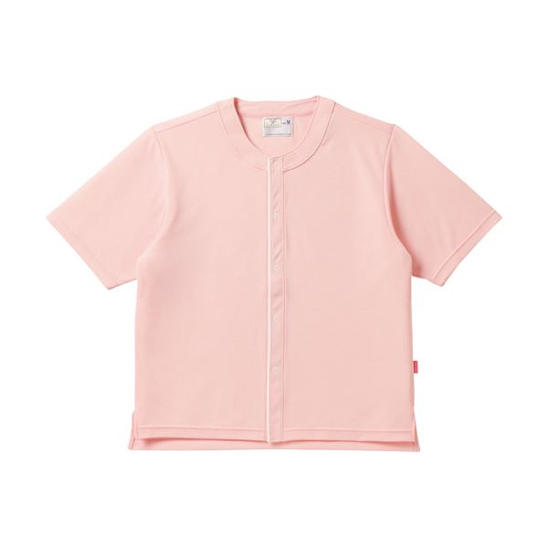 トンボ 半袖シャツエコ・メッシュ防縮ニット オレンジピンク Lサイズ CR837-13-L 1着 【北海道・沖縄・離島配送不可】