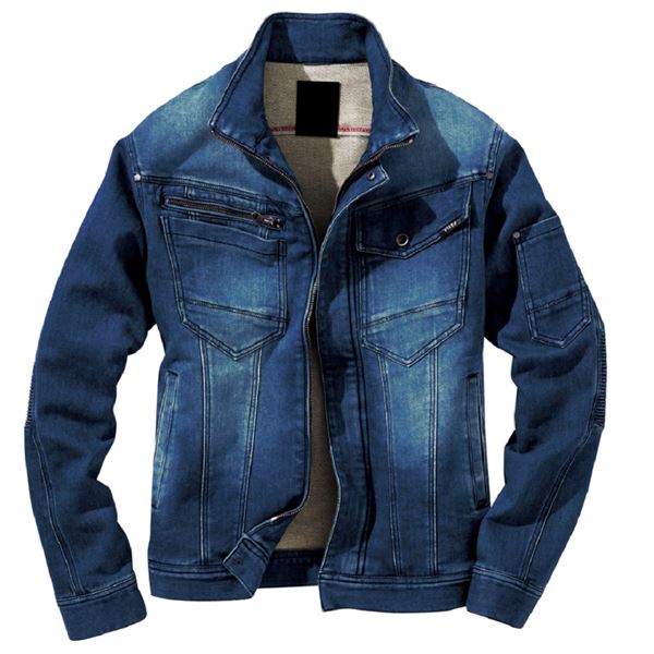 村上被服 蛇腹ジャケット 1803 カラー：インディゴ サイズ：LL 【北海道・沖縄・離島配送不可】