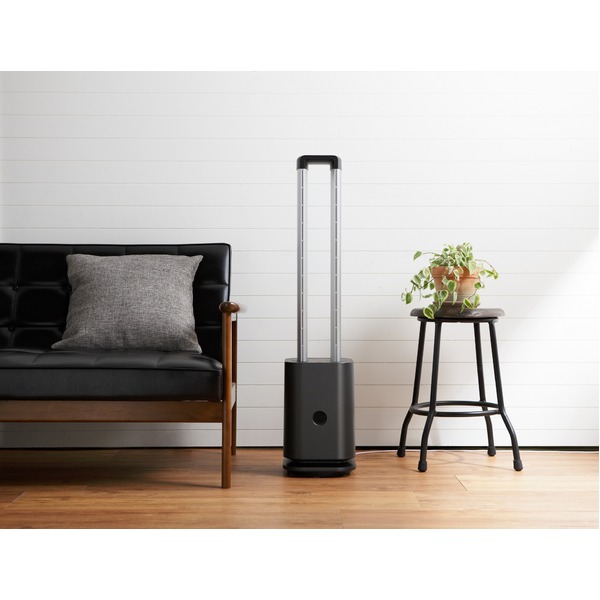 空気清浄・UV照射機能付ツインエアーサーキュレーター ブラック 【北海道・沖縄・離島配送不可】