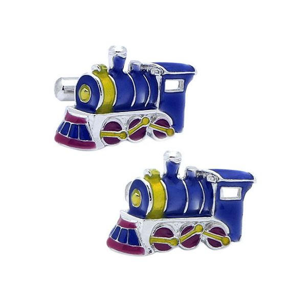 SWANK（スワンク） 日本製 汽車のカフス パープル 【北海道・沖縄・離島配送不可】