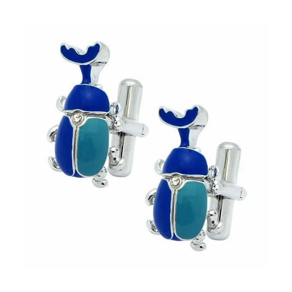 SWANK（スワンク） 日本製 カブトムシのカフス 【北海道・沖縄・離島配送不可】