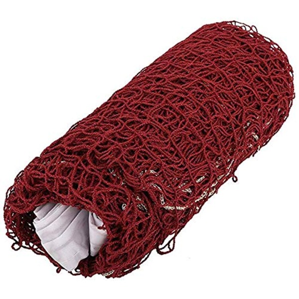 バドミントンネット 略式 日本製 茶色 イザナスロープ 【北海道・沖縄・離島配送不可】