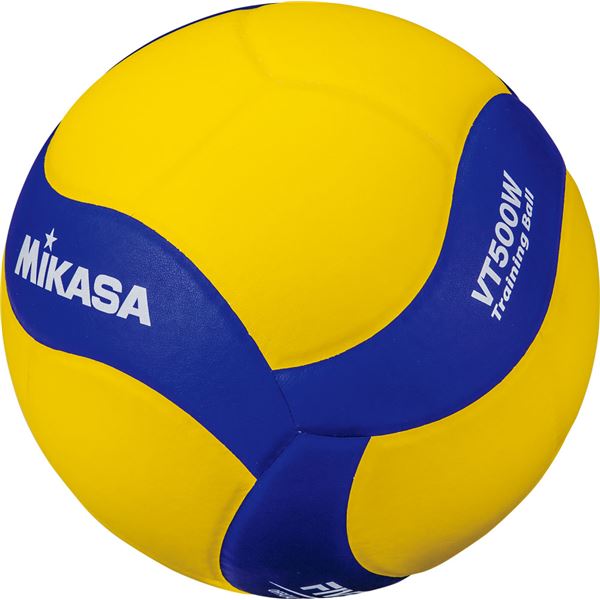 MIKASA（ミカサ）バレーボール トレーニングボール5号球 500g〔VT500W〕 【北海道・沖縄・離島配送不可】
