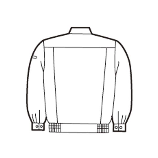 (まとめ）長袖ブルゾン 制電ソフトツイル グレー Mサイズ〔×3セット〕 【北海道・沖縄・離島配送不可】 まとめ）長袖ブルゾン 制電ソフトツイル グレー Mサイズ〔×3セット