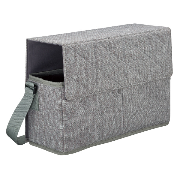 （まとめ買い）コクヨ BIZRACK PC・ツール収納バッグ グレイ カハ-BRSB130-1 〔3個セット〕 【北海道・沖縄・離島配送不可】