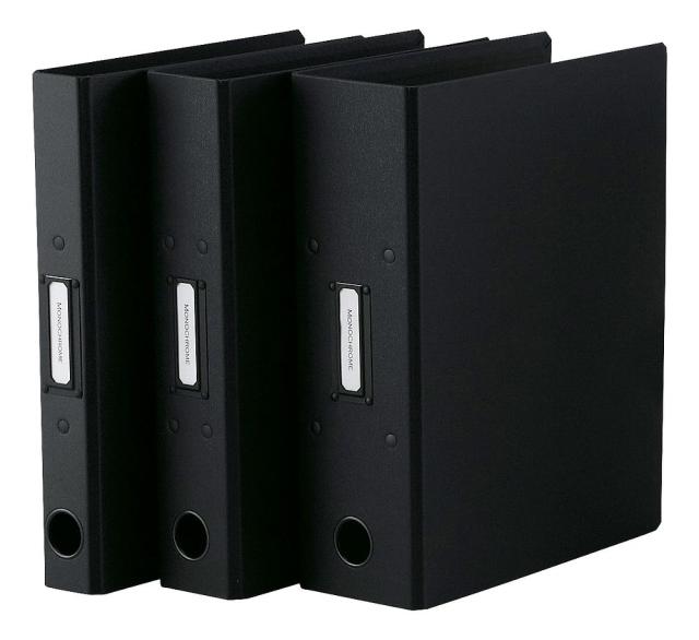 （まとめ買い）Gクラッセ MONOCHROME A4S-2穴 パイプファイル 8cm ブラック PAM-1478BK 〔3冊セット〕 【北海道・沖縄・離島配送不可】の通販はau PAY ...