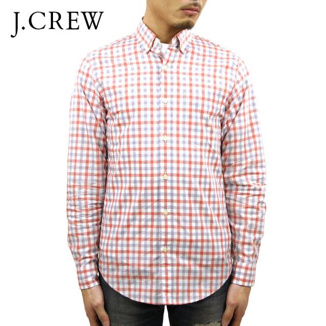 ジェイクルー シャツ メンズ 正規品 J.CREW 長袖シャツ ボタンダウンシャツ ホワイトピンク D20S30 クリスマス プレゼント ラッピング