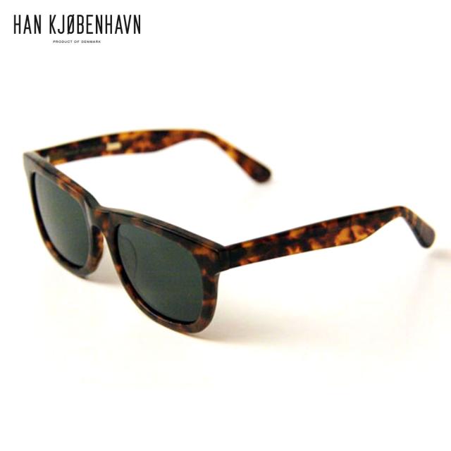 ハン HAN KJOBENHAVN 正規販売店 メンズ サングラス めがね WOLFGANG Amber Tortoise SUN D15S25 クリスマス プレゼント ラッピング