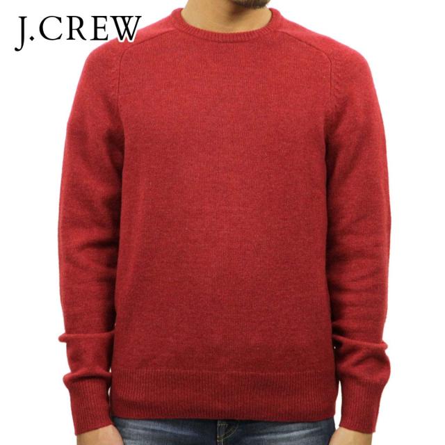 ジェイクルー セーター メンズ 正規品 J.CREW LAMBSWOOL CREWNECK SWEATER A9128 D20S30 クリスマス プレゼント ラッピング