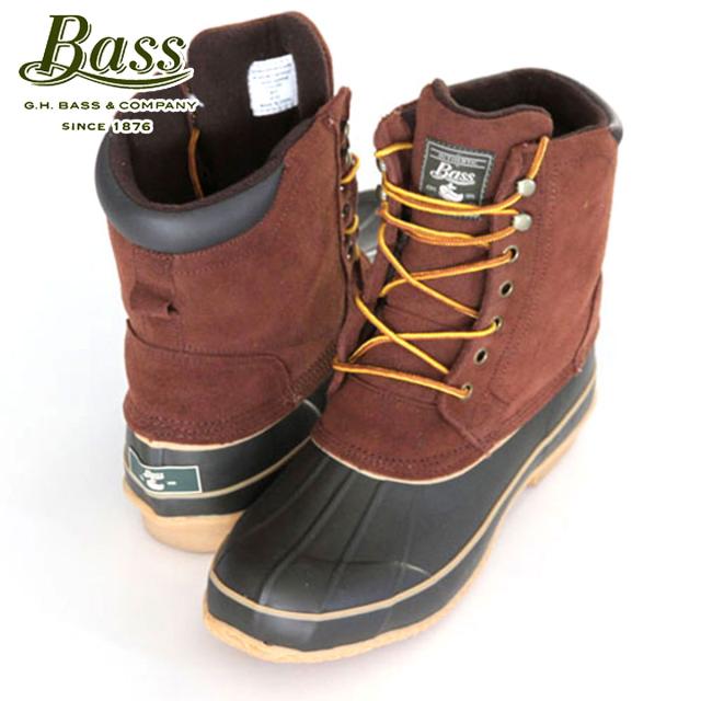 バス G.H.BASS 正規品 メンズ ビーンブーツ Bean Boots DARWIN 2104-200 BROWN D25S35 クリスマス プレゼント ラッピング