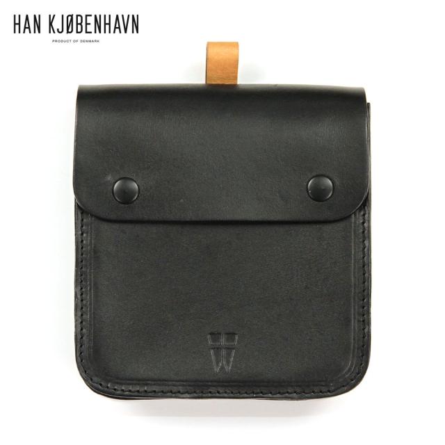 ハン HAN KJOBENHAVN 正規販売店 メンズ ループバッグ LOOP BAG BLACK D15S25 クリスマス プレゼント ラッピング