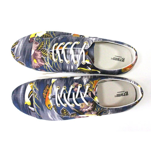 グラム GRAM メンズ シューズ スニーカー 352G black blue aquarium