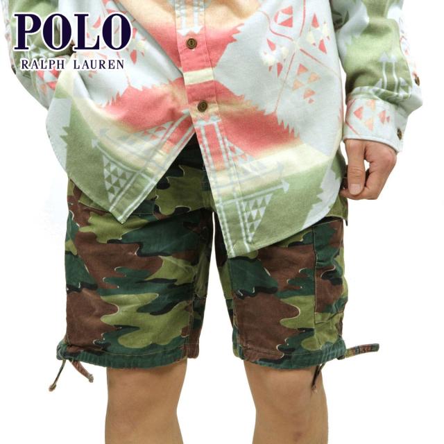 ポロ ラルフローレン ショートパンツ メンズ 正規品 POLO RALPH LAUREN ボトムス Camo-Print Corporal Short クリスマス プレゼント ラッピング