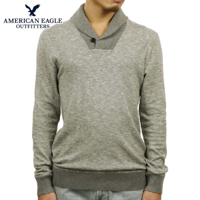 アメリカンイーグル AMERICAN EAGLE 正規品 メンズ ショールスウェット AE SHAWL SWEATER 1149-9762 GREY D20S30 クリスマス プレゼント ラッピング