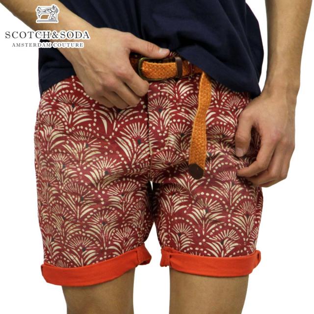 スコッチアンドソーダ ショートパンツ メンズ 正規販売店 SCOTCH＆SODA ボトムス Chino short slim fit with fixe クリスマス プレゼント ラッピング