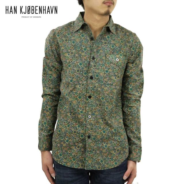 ハン HAN KJOBENHAVN 正規販売店 メンズ シャツ RUGGED SHIRT D15S25 クリスマス プレゼント ラッピング