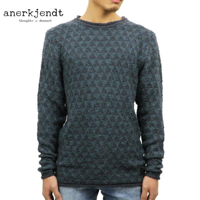アナケット ANERKJENDT 正規販売店 正規品 メンズ セーター LENUS KNIT 9515209 Blue Nights D15S25 クリスマス プレゼント ラッピング