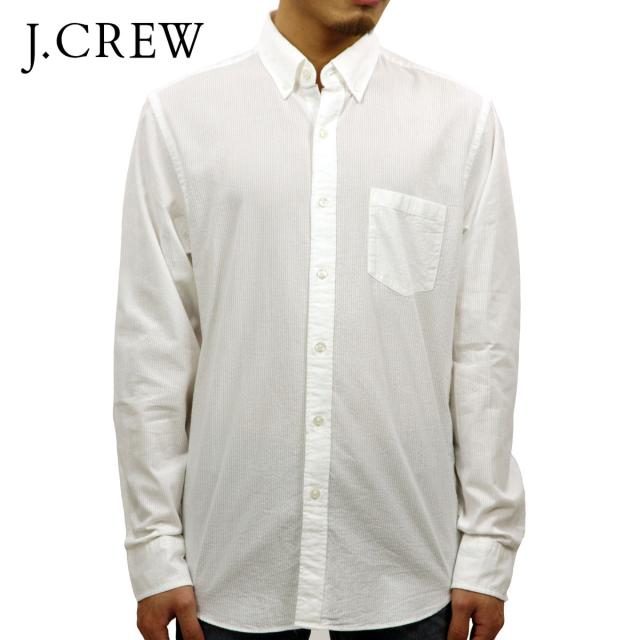 ジェイクルー シャツ メンズ 正規品 J.CREW 長袖シャツ SEERSUCKER SHIRT D00S20 クリスマス プレゼント ラッピング