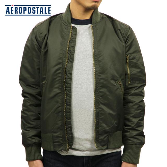 エアロポステール AEROPOSTALE 正規品 メンズ アウタージャケット Solid Zip Bomber Jacket 6711-072 クリスマス プレゼント ラッピング