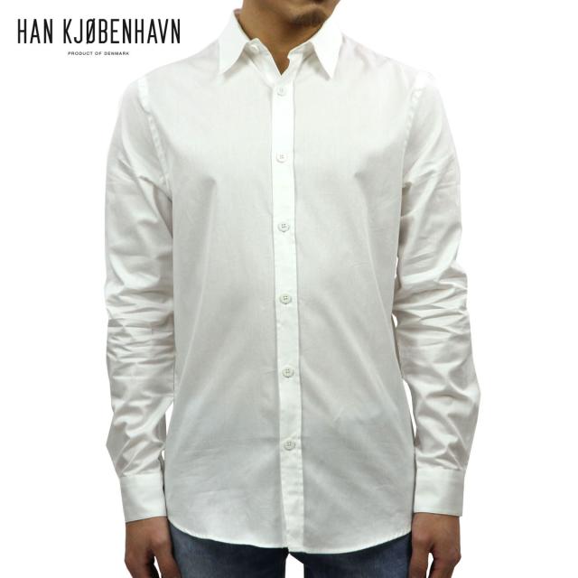 ハン HAN KJOBENHAVN メンズ シャツ EVERYDAY SHIRT 39.1 WHITE D00S20 クリスマス プレゼント ラッピング