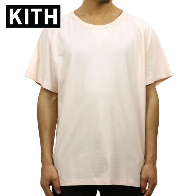 キス Tシャツ 正規品 KITH 半袖Tシャツ KITH LEWIS TEE - PINK D00S15 クリスマス プレゼント ラッピング