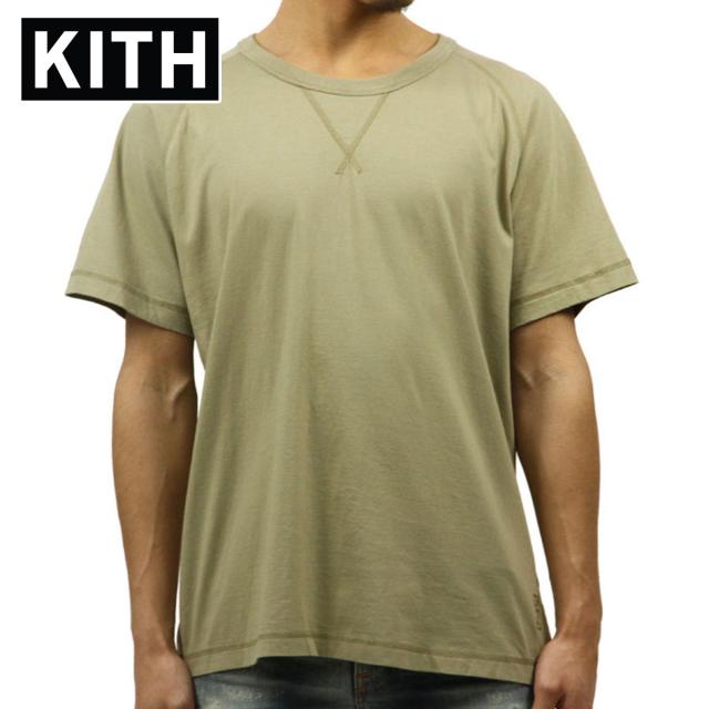 キス Tシャツ 正規品 KITH 半袖Tシャツ KITH LEWIS TEE - OLIVE D00S15 クリスマス プレゼント ラッピング