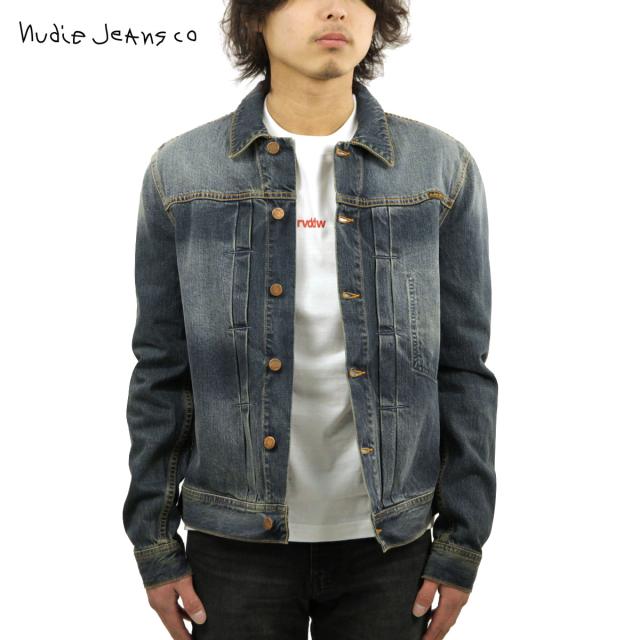 ヌーディージーンズ アウター メンズ 正規販売店 Nudie Jeans ジャケット Sonny B26 Denim 160462 D00S20 クリスマス プレゼント ラッピング